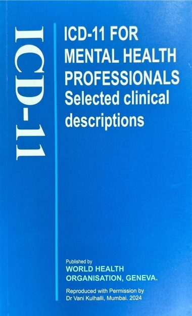 ICD-11 for Mental Health Professionals: Selected Clinical Descriptions ...